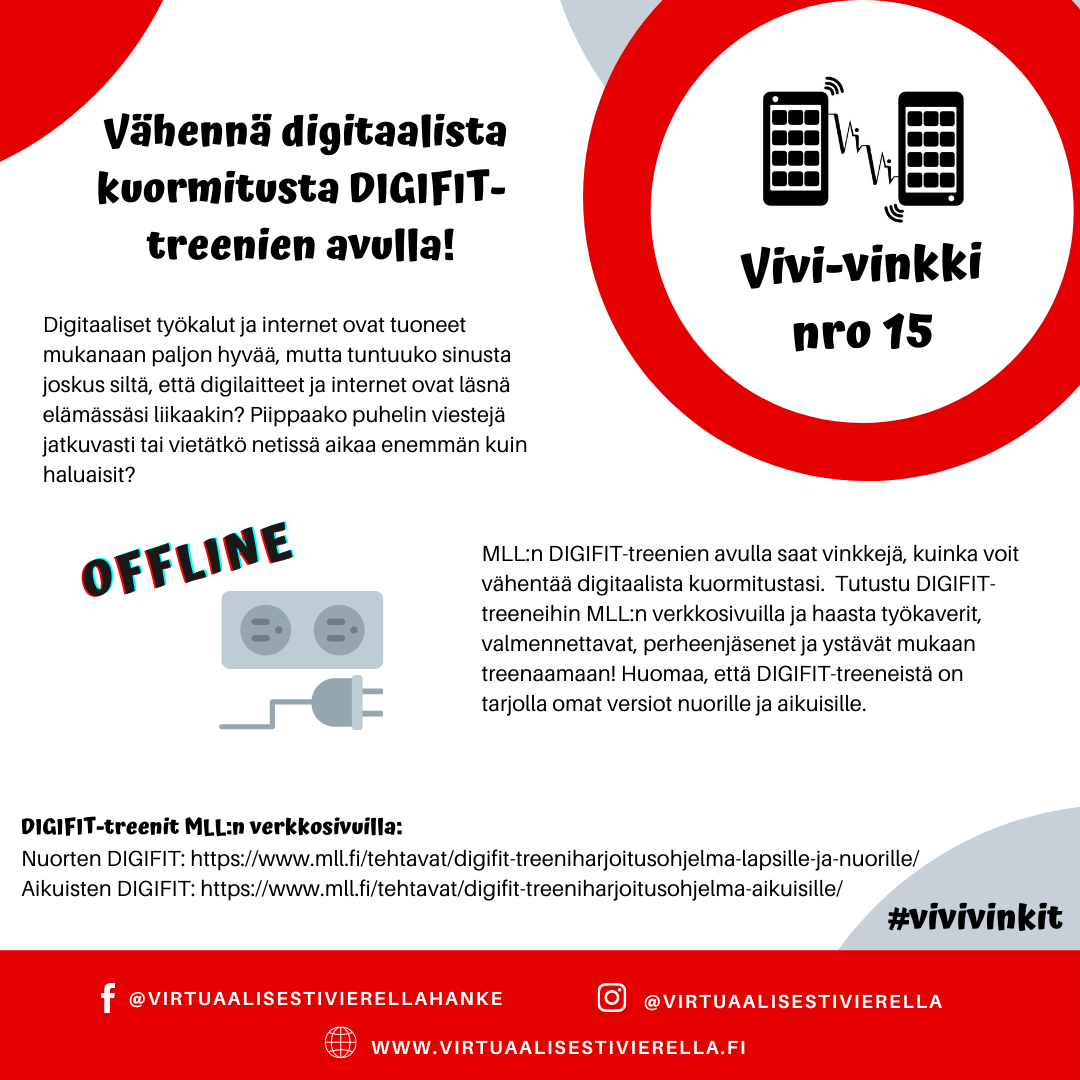 Joulukuun ViVi vinkit Virtuaalisesti Vierell Joulukuun ViVi vinkit Virtuaalisesti Vierell